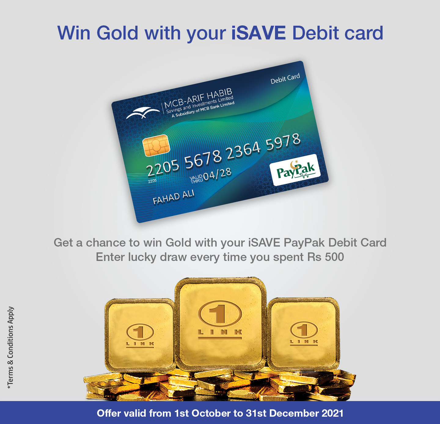 Win With PayPak – MCB Funds – Investments for Life